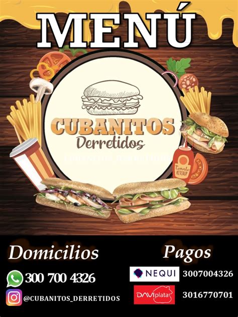 Menu Cubanitos 1 Pdf