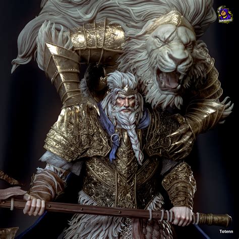 Artstation Godfrey Elden Ring Fanart