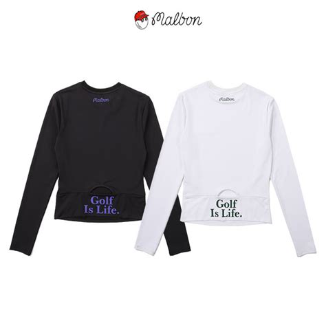 Malbon 골프 2종 여성 긴팔 티셔츠 골퍼 엠파이어 골프웨어 레플리카 전문