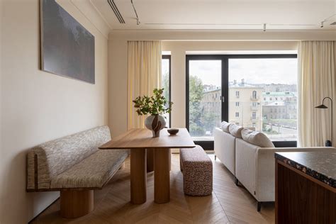 Walking Through The Warm Modern Interior