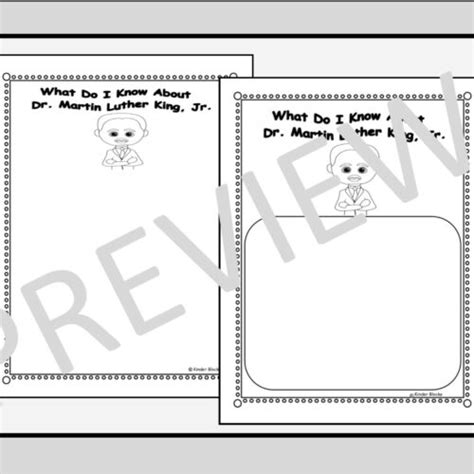Dr Martin Luther King Jr Writing Prompt Classful