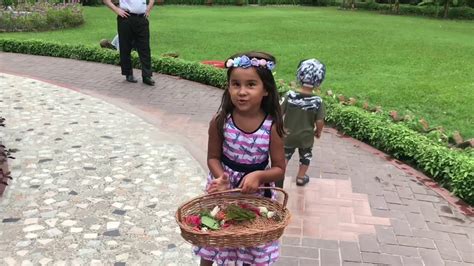 Юные садовники) поливаем и сажаем цветочки - YouTube