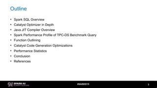 Spark Sql Catalyst Code Optimization Using Function Outlining With Kavana Bhat And Madhusudanan