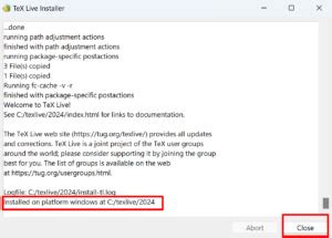 Hướng dẫn cài đặt LaTex gồm Texlive và Texstudio cho người bắt đầu EDUCATION
