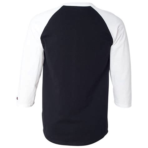 Buy Champion Three Quarter Raglan Sleeve Baseball T Shirt T137