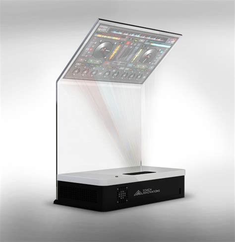 Transparent Multi Touch Control Display