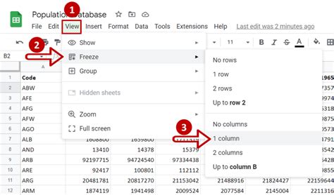 How To Keep A Column Fixed In Google Sheets SpreadCheaters