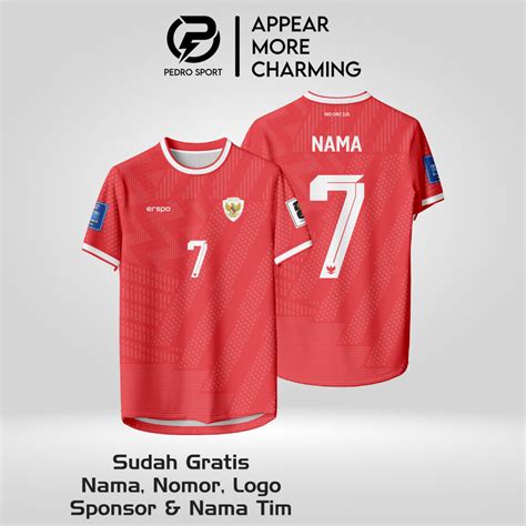 Jual Jersey Timnas Home And Away Erspo 2024 Shopee Indonesia