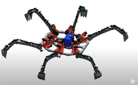 giant ride on spider robot raspberry pi