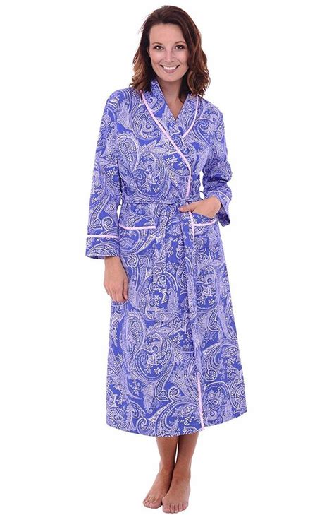 A Paisley 100 Cotton Robe Thatll Keep You Covered But Also Cool