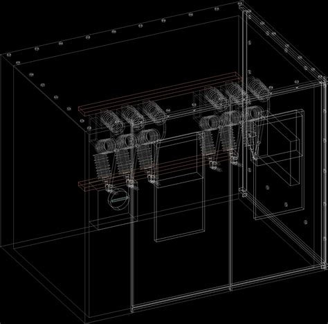Electrical Isolator 3d Dwg Model For Autocad • Designs Cad