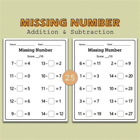Missing Number Addition Missing Number Problems Addition 1c4 Ks1