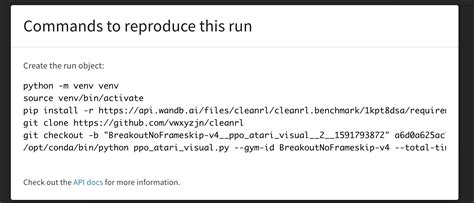 Feature Auto Generate Code To Reproduce Run