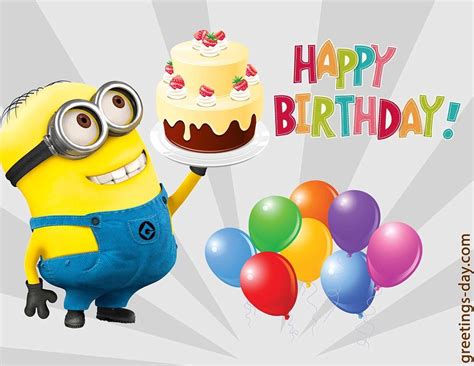 Auguri Di Buon Compleanno Minions  Auguri Di Buon Compleanno