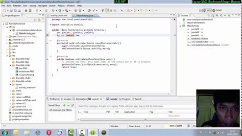 Layout Dengan XML YouTube