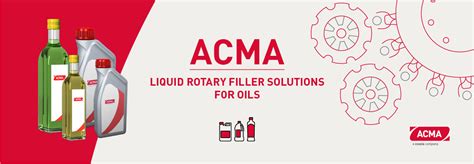 Liquid Rotary Filler For Oils Acma