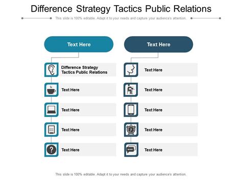 Difference Strategy Tactics Public Relations Ppt PowerPoint Presentation Professional Graphics