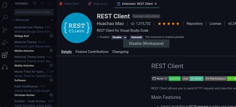 Vs Code Disable Certain Extensions For A Specific Subdirectory Of A Workspace Stack Overflow