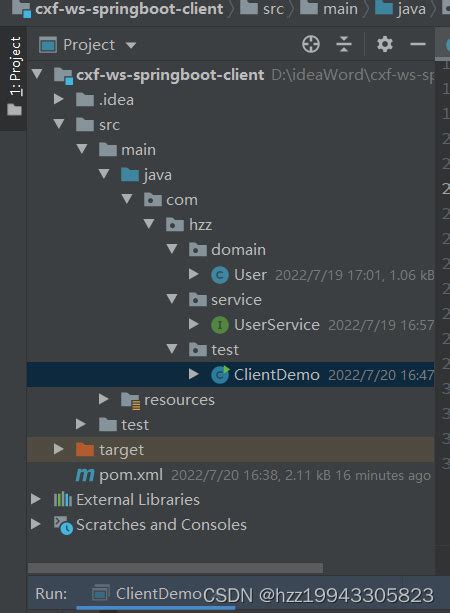 Apache Cxf Webservice 框架 Csdn博客