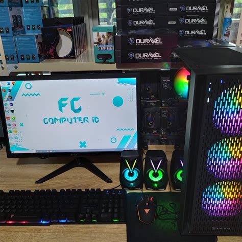 Jual Pc Gaming Design Ryzen G Gb Ram Fullset Siap Pakai