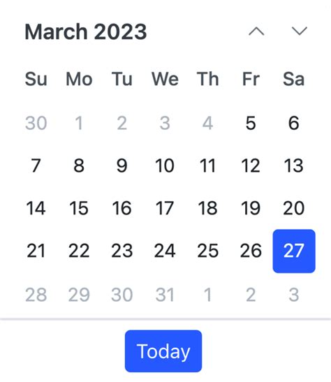 Angular Calendar Customizable Calendar Syncfusion