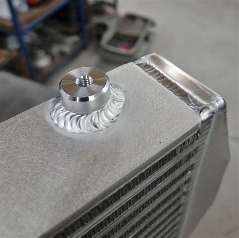 Threaded Aluminium Boss Female Metric Weld On M6 M8 Skeleton Weldi