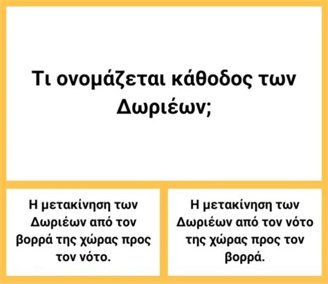 Κουίζ ιστορίας Δ Δημοτικού Γεωμετρικά χρόνια