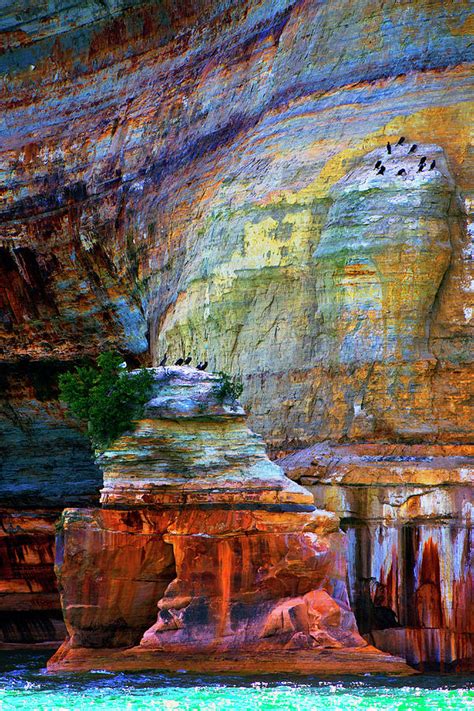 Rainbow Wall Photograph By David Lunde Pixels