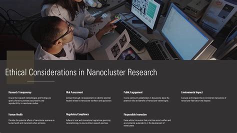 nanocluster nanoscale particle aggregation research ppt powerpoint st
