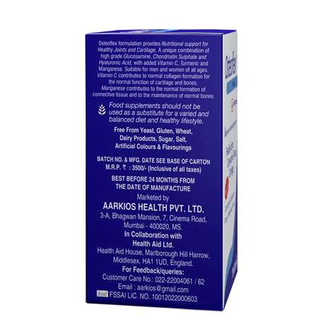 Healthaid Osteoflex 90 Tablets At Rs 3500bottle Joint Care