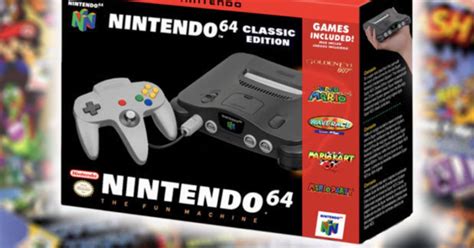 N64 Classic Mini Release Date Nintendo Reveals When We Could See N64
