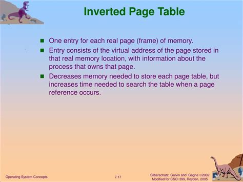 Ppt Operating Systems Lecture 34 Paging Implementation Powerpoint