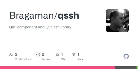Github Bragaman Qssh Qml Compenent And Qt Ssh Library