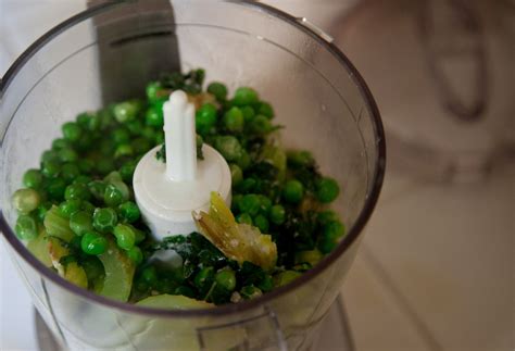 From Garden To Soup Bowl Cream Of Celery Basil Peas With Shrimp Soup