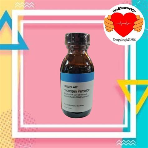 Polylab Hydrogen Peroxide 100ml Exp 042026 Shopee Malaysia
