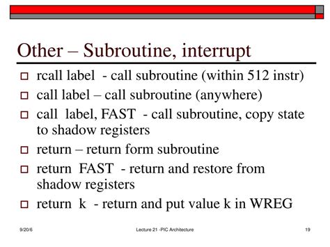 Ppt Pic Architecture Instruction Set Powerpoint Presentation Free