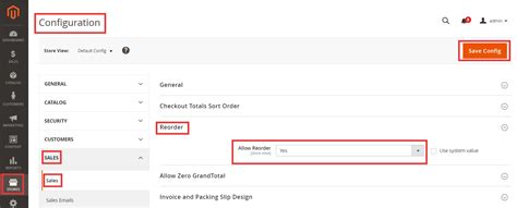 How To Enable Or Disable Reorders In Magento 2