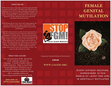 Free Female Genital Mutilation Repair Surgery Globalgiving