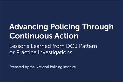 Advancing Policing Through Continuous Action Law Enforcement Knowledge Lab