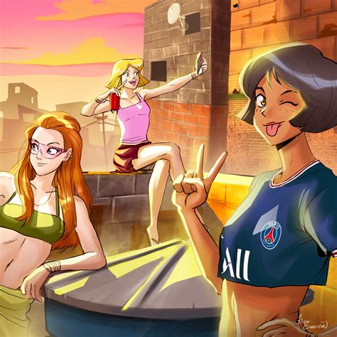 Filipeemerson Alex Totally Spies Clover Totally Spies Sam Totally Spies Paris Saint