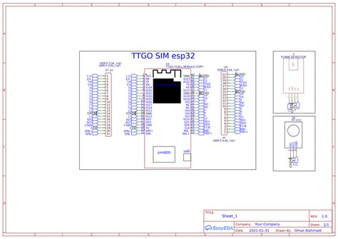 Esp SIM L Flame Sensor Platform For Creating And Sharing Projects OSHWLab