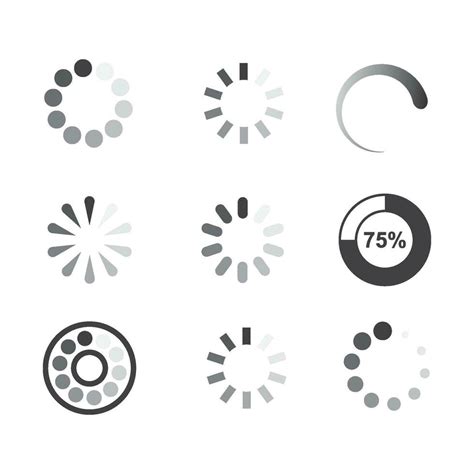 Loading Indicator Icon Vector Illustration Design 30776317 Vector Art At Vecteezy