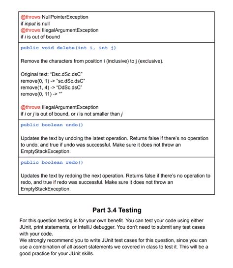 Solved This Is Java Only Need Part The TextEditor Java Chegg
