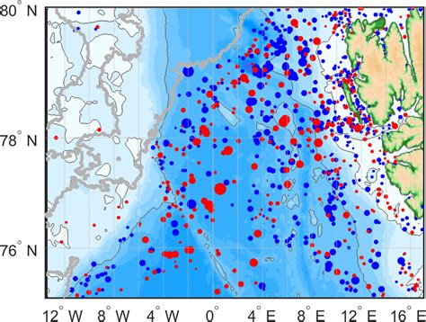 Locations Of Eddies Identified In Envisat Asar Data In July September
