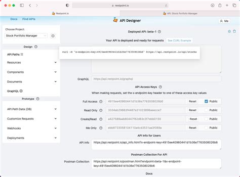 RestPoint Io API Designer