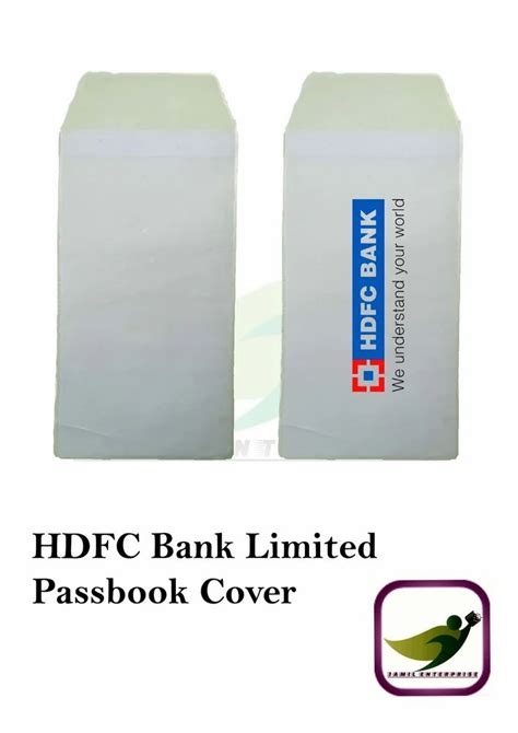 PVC HDFC Bank Moisture Free Passbook Cover At Piece In Howrah ID