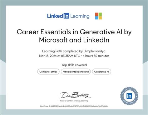 Dimple Pandya On Linkedin Generativeai Careergrowth Microsoft
