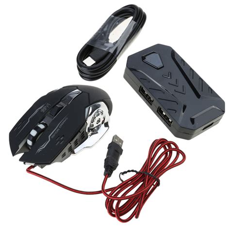 Windland Gaming Keyboard Mouse Converter Gamepad Mobile Controller Keyboard Mouse Adapter