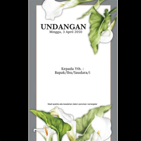 Jual Blangko Undangan Pernikahan Era Baru Erba 2513 Cover Shopee