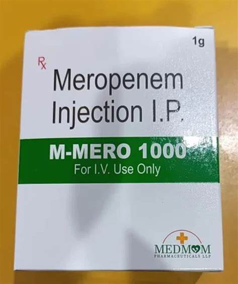 1g Meropenem Injection Ip At ₹ 200 Vial Inj Meropenem In Dewas Id 2851934367897